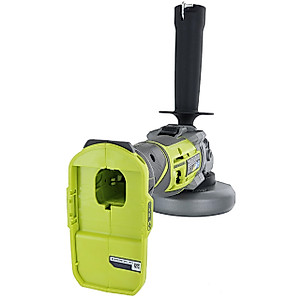 Ryobi P423 18V One+ Brushless 4-1/2" 10,400 RPM Grinder and Metal Cutter w/ Adjustable 3-Position Side Handle and Onboard Spanner Wrench (Battery Not Included, Power Tool Only)