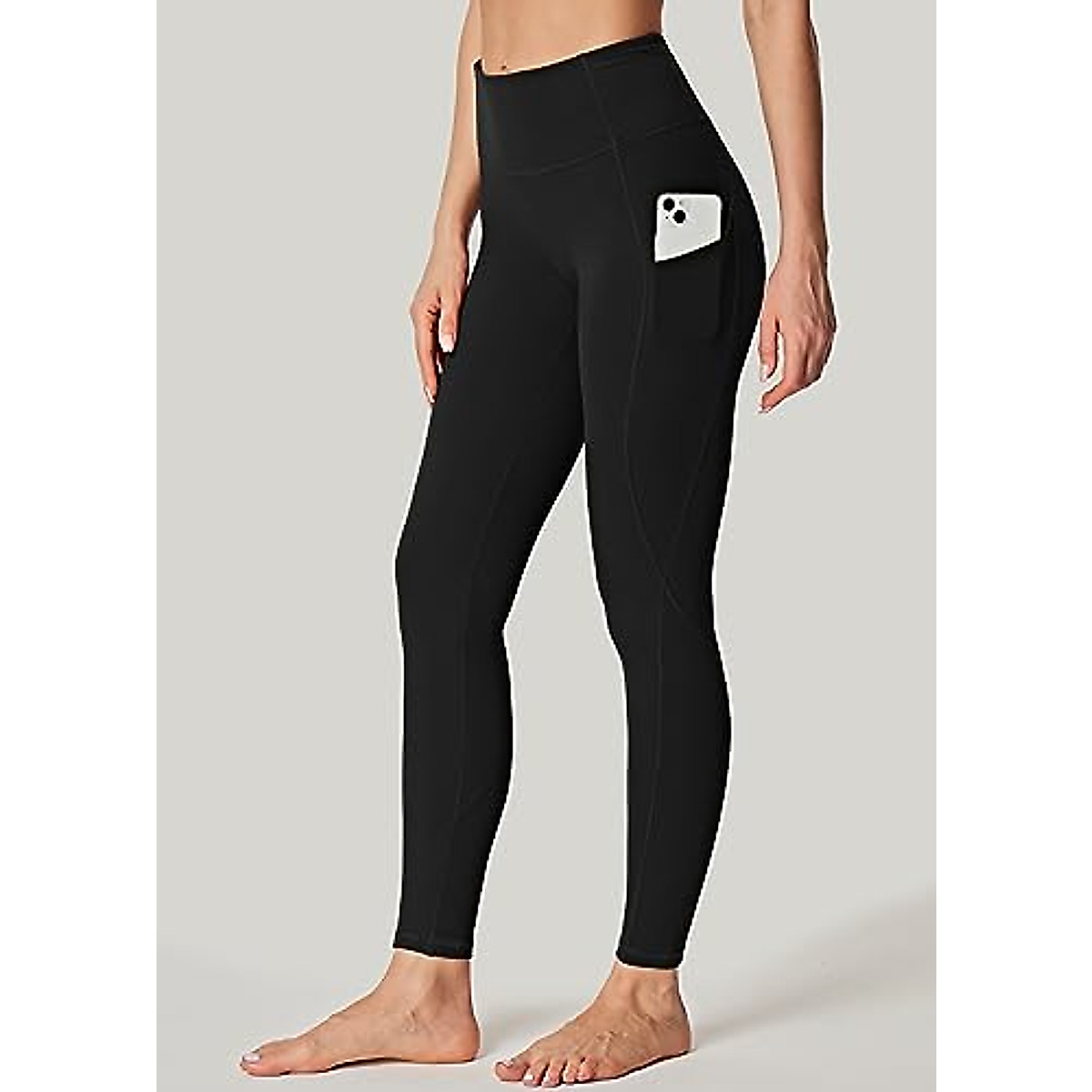 IUGA Leggings with Pockets for Women High Waisted Yoga Pants Women Butt Lifting Black Workout Leggings for Women with Pockets