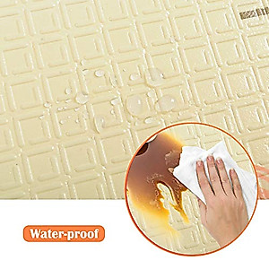 ISFC Waterproof Baby Play Mat - Foldable Non-Toxic Anti-Slip Soft Crawling Mat for Babies, Infants, Kids, Toddlers Outdoor or Indoor Use (Blue, 79X59X0.4 in)