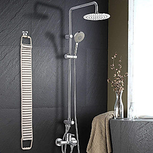 AmazerBath 2 Pack Exfoliating Back Scrubber, Bath Back Scrubber Exfoliator Loofah Back Washer for Shower, Men, Women, Bathroom(37.4 inch length 3.94 inch width)