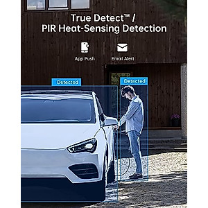 Swann Security Camera, 1080p DVR Bullet Surveillance Cameras with 1TB HDD, 8 Channel 8 Cam, Indoor Outdoor Wired Surveillance Camera, Color Night Vision, Heat Motion Detection, LEDs