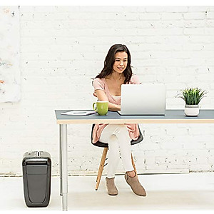 Fellowes Powershred 60Cs 10-Sheet Cross-Cut Paper and Credit Card Shredder with SafeSense Technology (4606001)