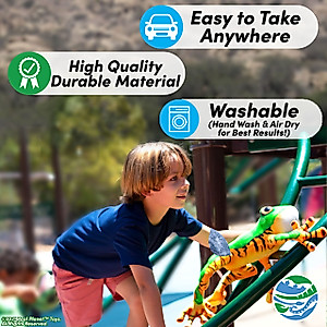 Real Planet 24" Dolphin Plush - Realistic Blue Dolphin Stuffed Animal, Cute Stuff Plush Animals Gift for Kids, Giant Stuffed Animals for Girls Pillows for Kids