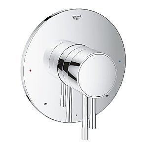 Grohe 19494001 Essence New 2-Handle Dual Function Pressure Balance Trim With Control Module, Starlight Chrome