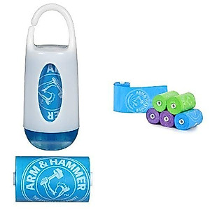 Munchkin Arm and Hammer Diaper Bag Dispenser, 1 Count Each, Colors May Vary (2)