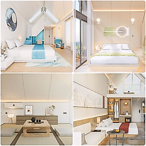 Prefab Homes | Prefab Modular Tiny Homes with Bathroom & Kitchen | 46.7m² Modular Mobile Home for Backyard, Hotels, Offices, Bars, Outdoor Living | Tiny Homes to Live in for Adults