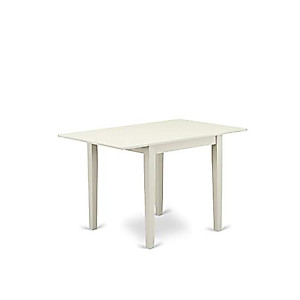 East West Furniture NDVA3-LWH-W Dining Set