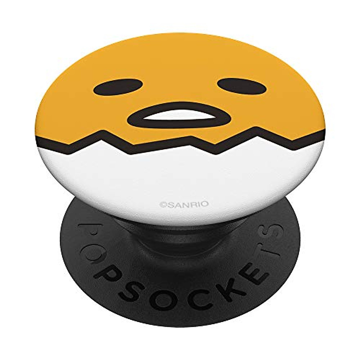 Gudetama Lazy Egg Open Face PopSockets Stand for Smartphones and Tablets PopSockets PopGrip: Swappable Grip for Phones & Tablets