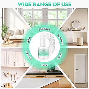 White Touch Up Paint, White Paint Pen with Sandpaper, Appliance Paint & Porcelain Touch Up Repair Kit, Multi Surface Paint Touch Up Pen for Walls, Door, Cabinets, Wood, Furniture, Interior & Exterior (White)