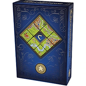 Carcassonne 20th Anniversary Edition - Upgraded Visuals and Gameplay, Strategy Board Game for Ages 7+, 2-5 Players