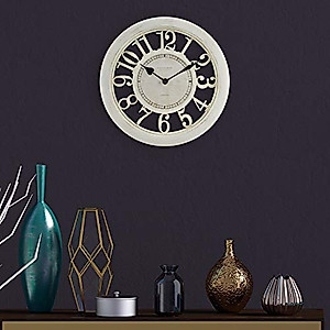 Equity 20857 11.5" Delaney Floating Dial Quartz Clock