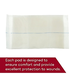 Dealmed 5" x 9" Abdominal (ABD) Combine Pads, Sterile, Individually Wrapped, Disposable, Latex-Free Wound Dressing for First Aid Kit and Medical Facilities, 20/Box (Pack of 1)
