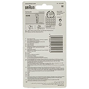 Replacement Heads by Braun Series 5 52B Cassette
