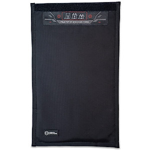 Mission Darkness Non-Window Faraday Bag for Tablets // Device Shielding for Law Enforcement & Military, Executive Privacy, Travel & Data Security, Anti-Hacking Anti-Tracking Anti-Spying Assurance