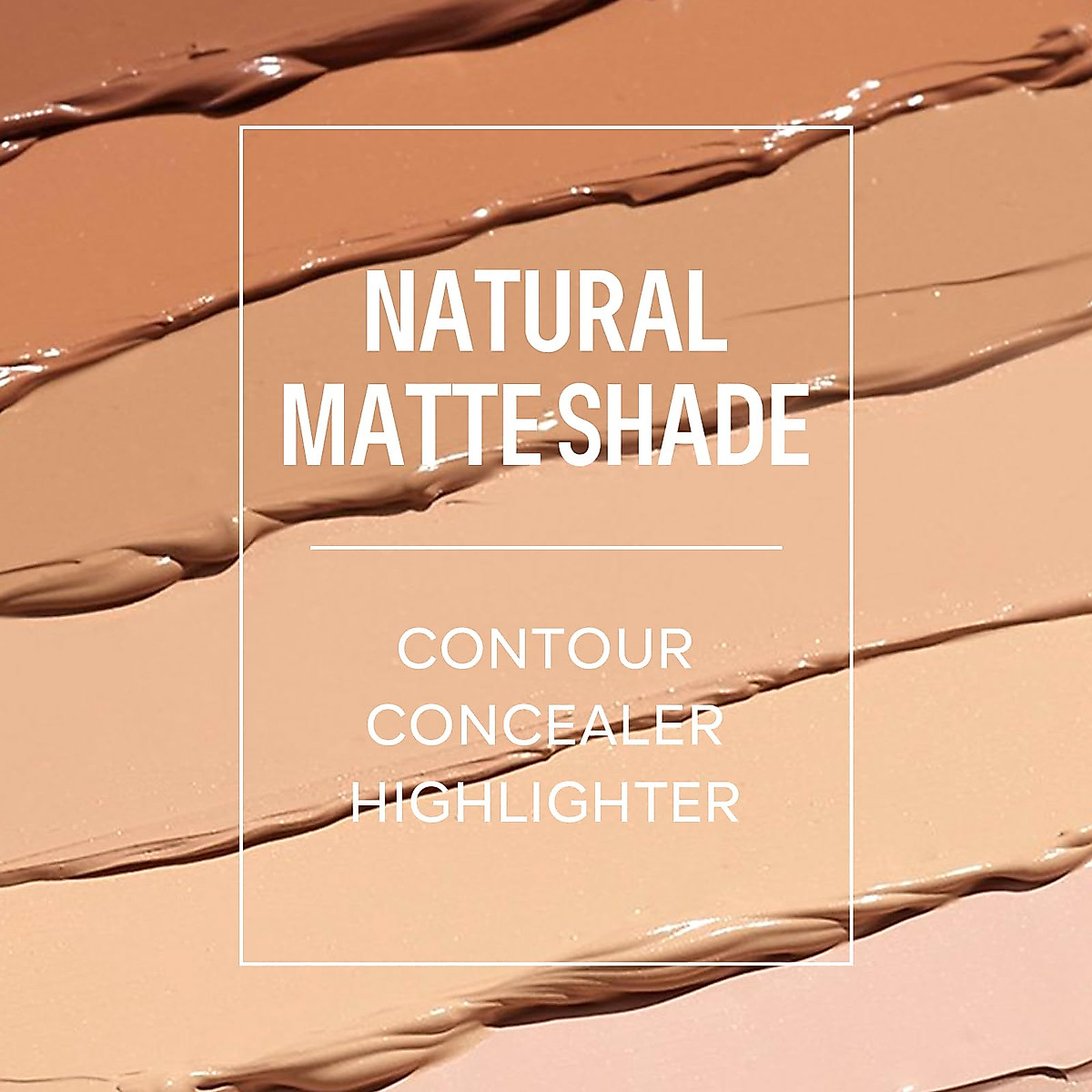 KYDA 6 Colors Highlight Concealer Contour Stick, 2 in 1 Body Makeup Shding Stick, Face Highlighters Sticks, Contouring Highlighting Foundation Shadow Cream Pen, 3 Pcs-Set A