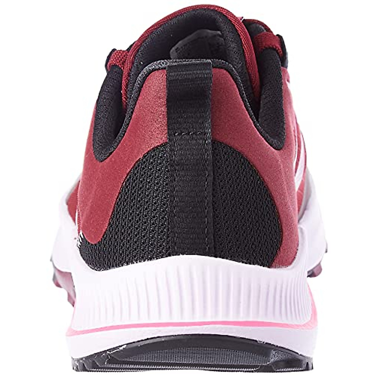 New Balance womens Dynasoft Nitrel V4 Trail Running Shoe, Garnet/Black, 8.5 US