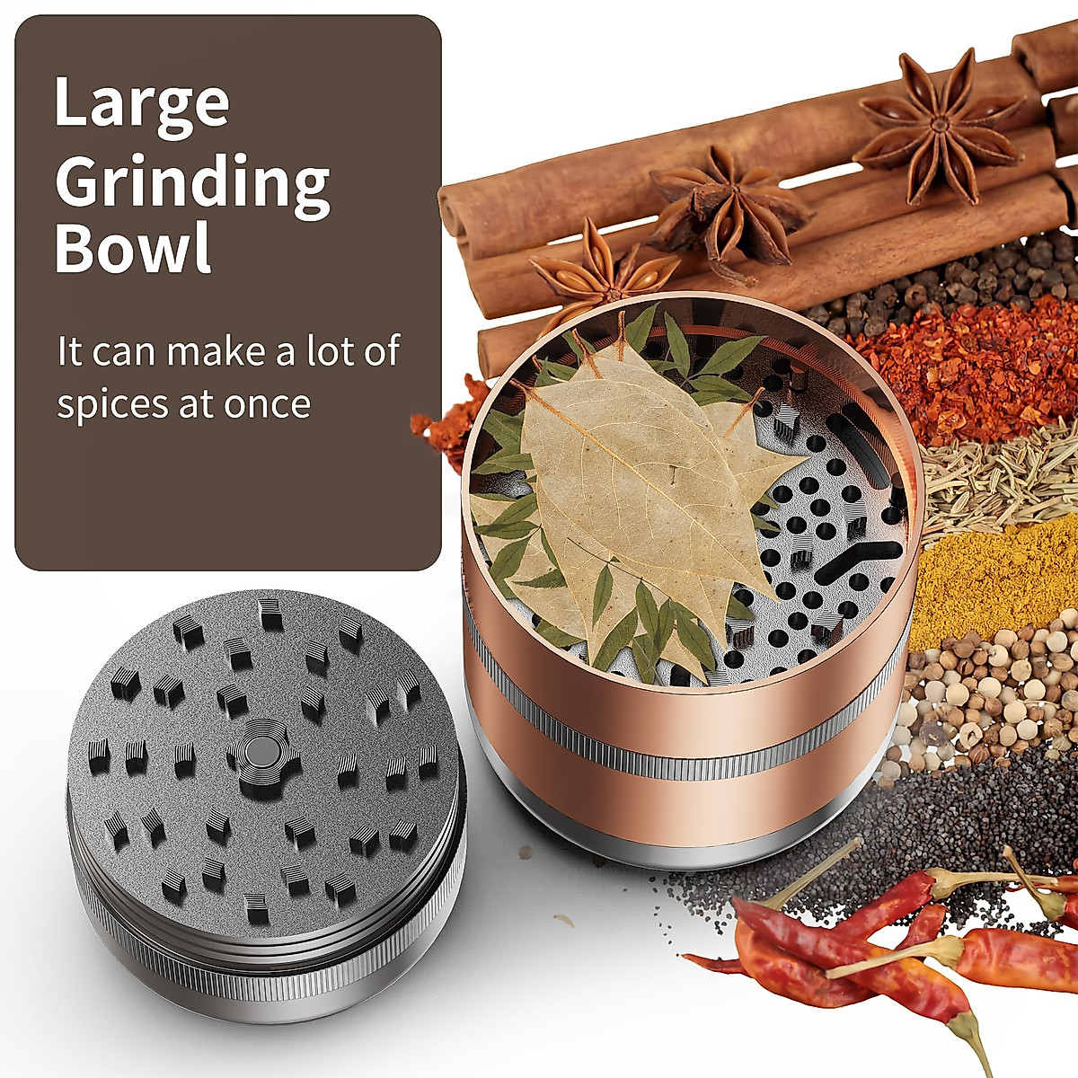 Grinder, 2.5 Inch Manual Grinder