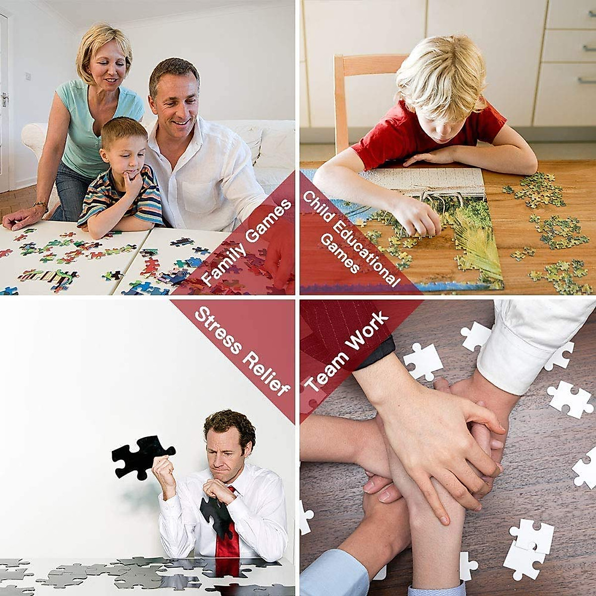 500 Pieces Puzzle for Adults Educational Intellectual Jigsaw Puzzle Fun Game for Men Women Kids(Holiday Beach)