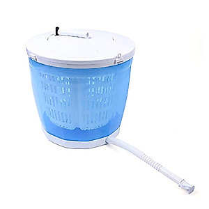 Futchoy Portable Manual Dryer Machine ABS and PP Mini Foldable Portable Dryer Machine for Camping Traveling Outdoor