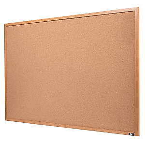 Mr. Pen- Cork Board, 24”x36”, Bulletin Board, Board, Pinboard, Cork Bulletin Board, Cork Board for Wall, Notice Board, Bulletin Boards for Walls, Framed Cork Board, Push Pin Board, Tack Board