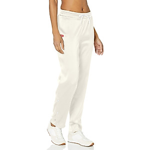 Spalding Women's Sportswear Retro Tearaway Sweatpant, White, XS