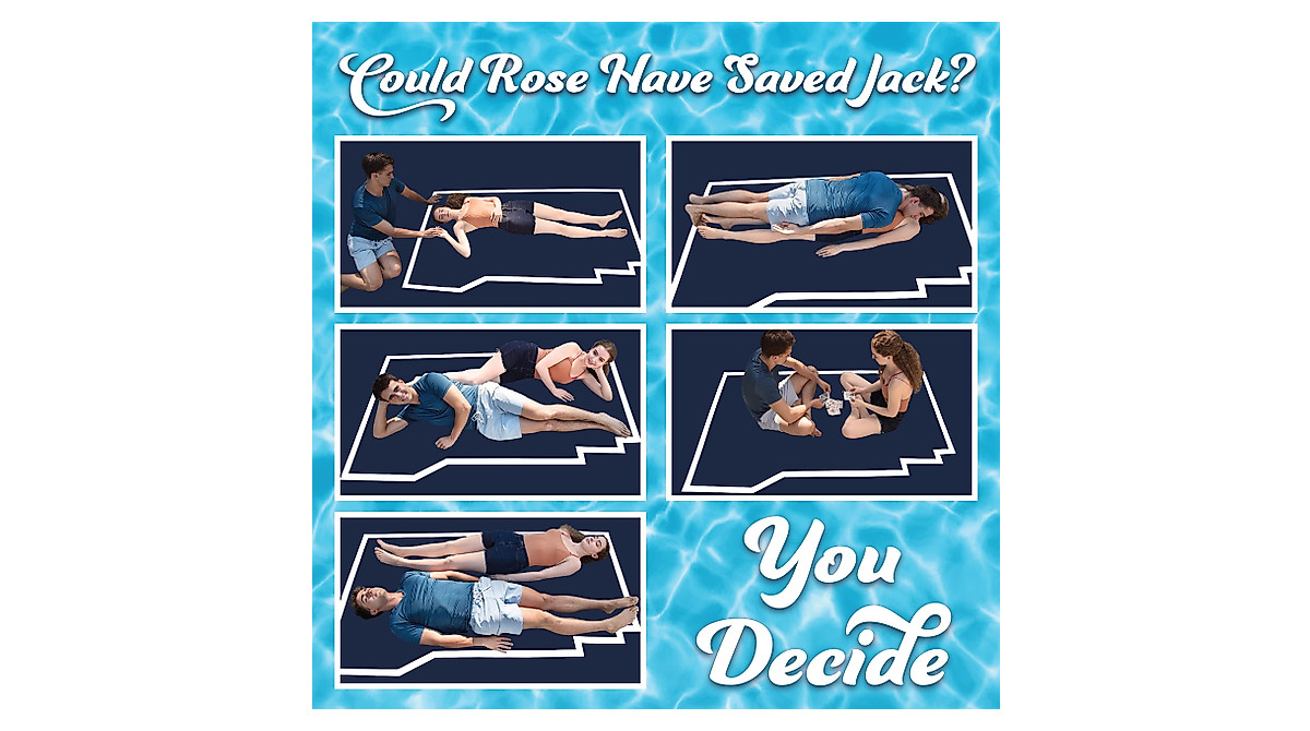 The Original Titanic Movie Pool Float - Iconic Door Raft for 2