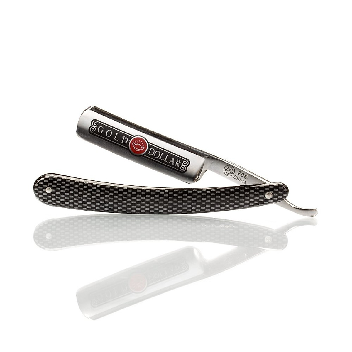 The Shave Network Shave Ready 10 Piece Set Shaving Straight Razor 6/8 - Gold, Classic - Plastic Handle - Unisex - Black, Silver - Sensitive Skin - Men