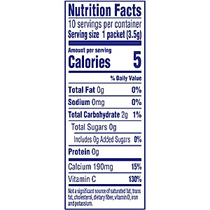 Crystal Light Sugar-Free Classic Orange On-The-Go Powdered Drink Mix 120 Count