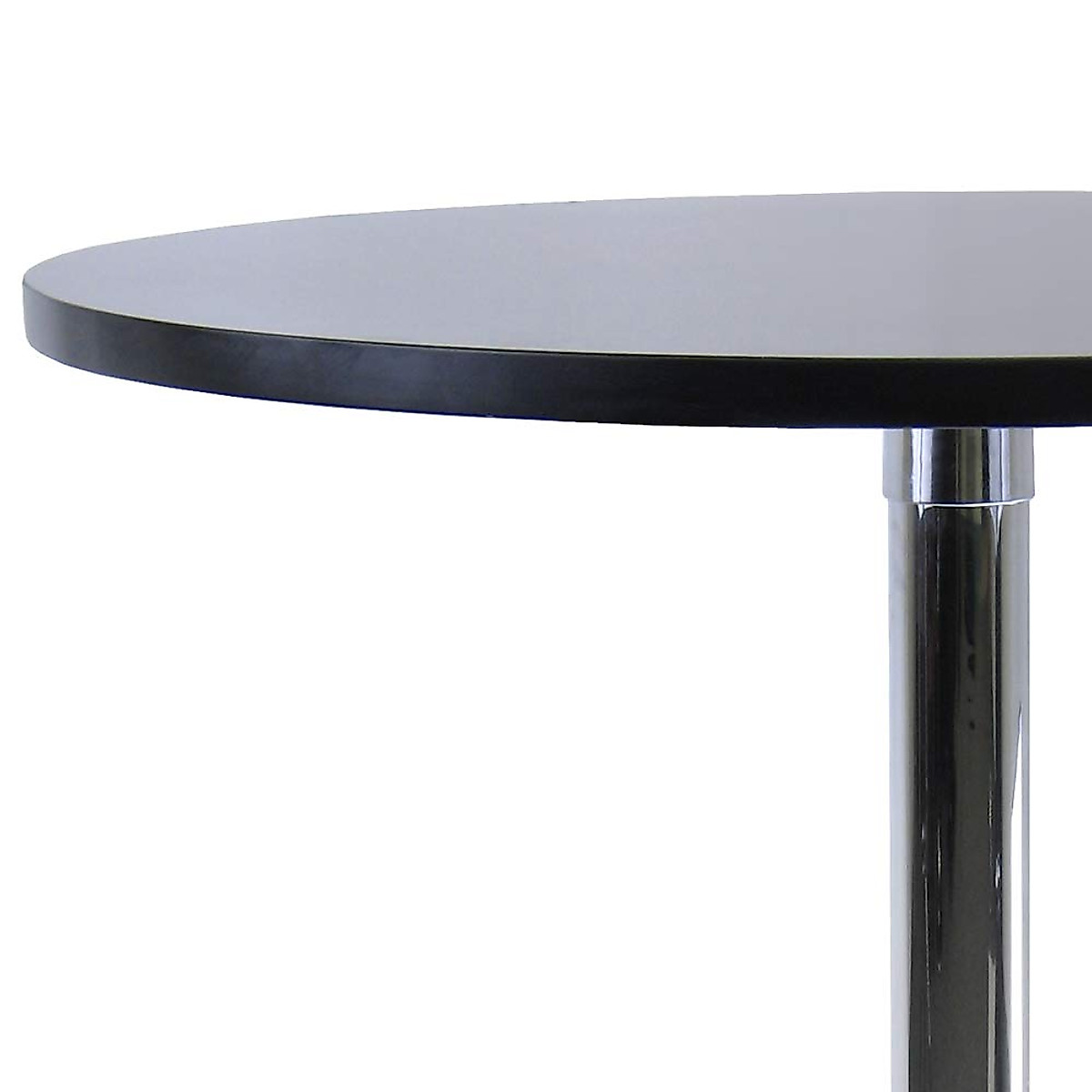 Winsome Spectrum 29 1/2-inch x 28.74-inch x 28.74-inch MDF Round Dining Table, Black (93729)