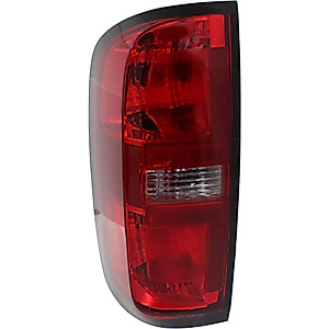 Evan Fischer NHTSA/DOT Compliant Tail Light Compatible With 2015-2022 Chevrolet Colorado With Bulb Driver Side CAPA - GM2800270C, 84169777
