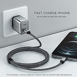 Satechi 20W USB C PD Wall Charger – Supports Power Delivery – for M2/ M1 iPad Pro/Air, iPhone 14 Pro Max/14 Pro/14/14 Plus, iPhone 13 Pro Max/13 Pro/13/13 Mini (US)