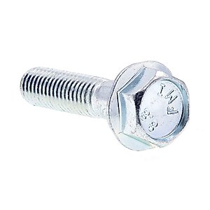 Prime-Line 9089516 Flange Bolts, Class 8.8 Metric, M8-1.25 X 35MM, Zinc Plated Steel (25 Pack)