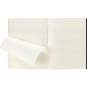 Moleskine Cahier Journal, Soft Cover, XXL (8.5" x 11") Ruled/Lined, Black, 120 Pages (Set of 3)