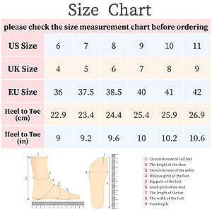 Allegra K Women's Printed Pointed Toe Chunky Heels Black Ankle Boots 8 M US