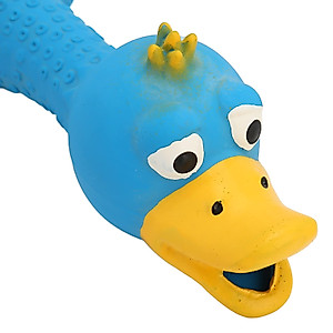 Naroote Latex Duck Dog Toys, Squeaky Duck Dog Toys Cute Funny for Indoor for Puppies