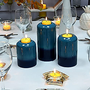 Zest Candle 50-Piece Tealight Candles, Yellow