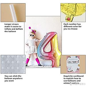 Smlpuame 40 inch Number Balloon 0-9 Gold Large Number 11 Balloons,Digital Balloons for Birthday Party Celebration Decorations Supplies, Helium Foil Number Balloons for Wedding Anniversary