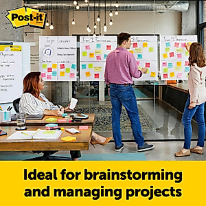 Post-it Easel Pad, 20 in x 23 in, White, 20 Sheets/Pad, 2 Pads/Pk, Mounts to surfaces with Command Strips included (566)