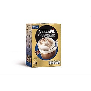 Nescafe Decaf Cappuccino | 10 Sticks Per Pack 125gr/4.41oz