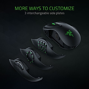 Razer Naga Trinity 20 Button Gaming Mouse 16000DPI, Black