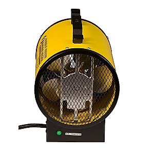 Dura Heat 240V Garage Overheat Protection Electric Forced Air Heater, Medium, Yellow