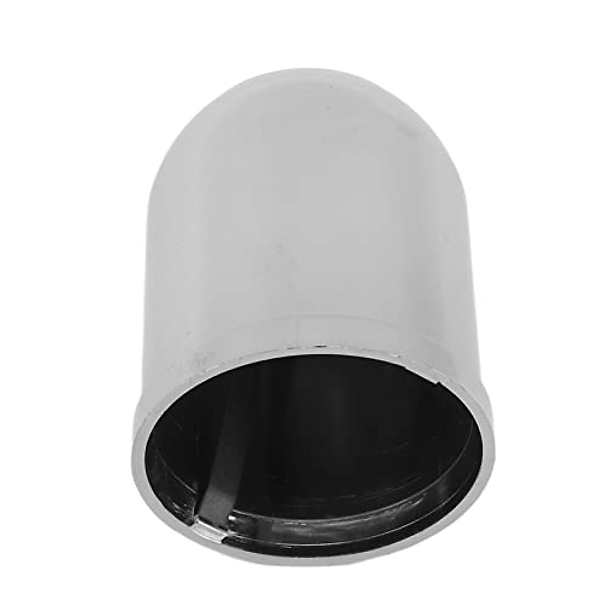 Trailer Hitch Ball Cover,Trailer Ball Coupler Head Cap Chrome Plated Protection Cover ABS Plastic for 50mm 2in 1‑7/8in Hitch Balls