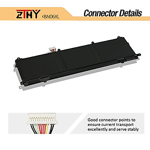 ZTHY BN06XL Battery Replacement for HP Spectre X360 15-EB000 15T-EB000 15t-eb100 15-EB0XXX 15-EB0025TX 15-EB0035TX 15-EB0053TX 15-eb0011NA 15-eb0042NB 15-eb0785NG BN06072XL L68235-1C1 TPN-Q226