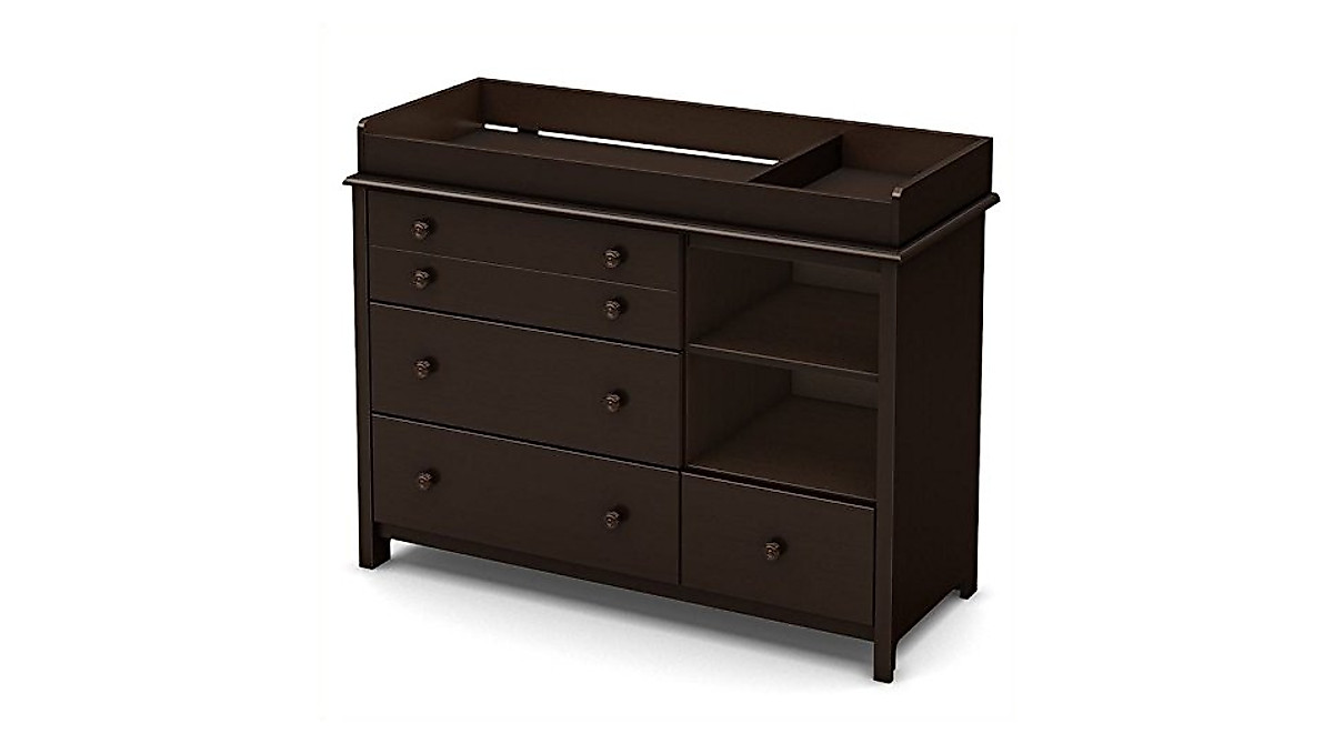 Pemberly Row Large Changing Table - Stylish & Functional