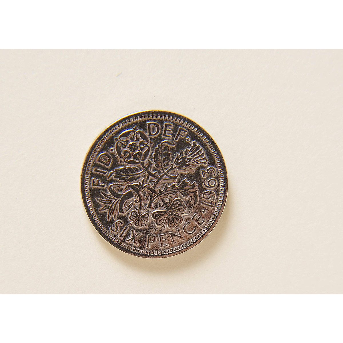 Bride's Sixpence Coin and Card | Sixpence Tradition | Something Old, Something New, Something Borrowed, Something Blue, and a Sixpence for Her Shoe - Wedding Gift for Bride to be - Bride Card