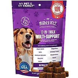Mighty Petz MAX Dog Allergy Relief + Mighty Petz MAX Dog Multivitamin Bundle