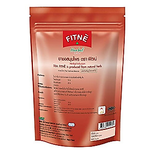 FITNE Original Herbal Tea Senna Infusion Healthy Wellness Beverage Natural Gentle Detox Cleanse No Calories Caffeine Free, 40 Tea Bags