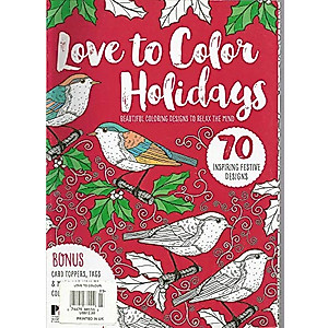 LOVE TO COLOR, HOLIDAYS, CHRISTMAS ~