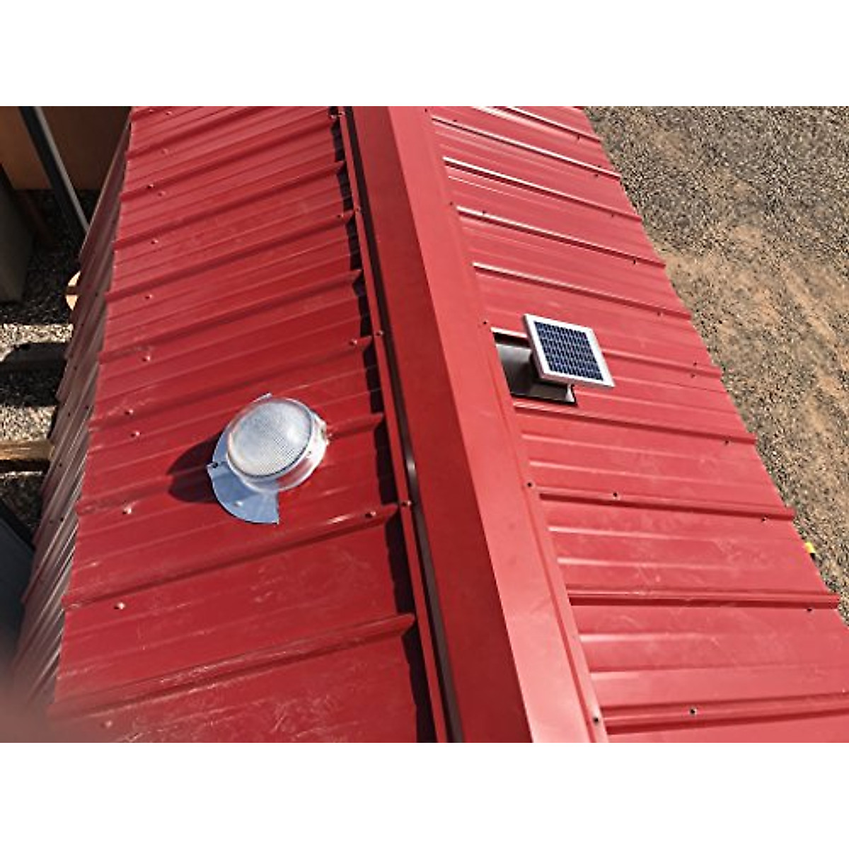 Solar LightBlaster for Metal-Roofed Sheds (Solar Tube Skylight for shed Applications)