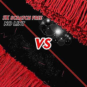 Car Duster Exterior Scratch Free,Soft Car Brush Kit for Car,Truck,SUV,RV and Motorcycle,Wax Cotton Hair,Car Dusters With Extendable Handle,Duster for car Cleaning,Dust Pollen Removing,No Lint…